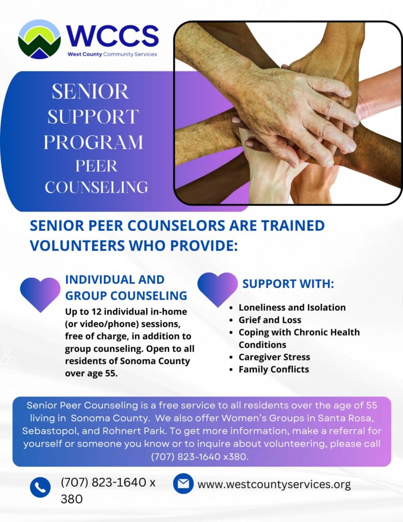Senior Peer Counseling & Older Adult Collaborative - West County ...